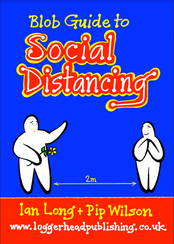 Blob Book - Blob Guide To Social Distancing | blobshop